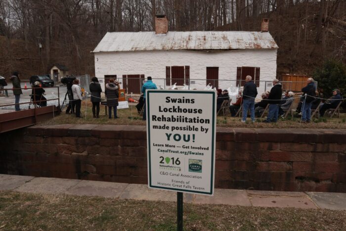 Ground Broken on Swains Lockhouse Rehabilitation – C&O Canal Trust