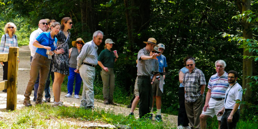 Trust Helps Celebrate the Completion of the Log Wall Stabilization ...